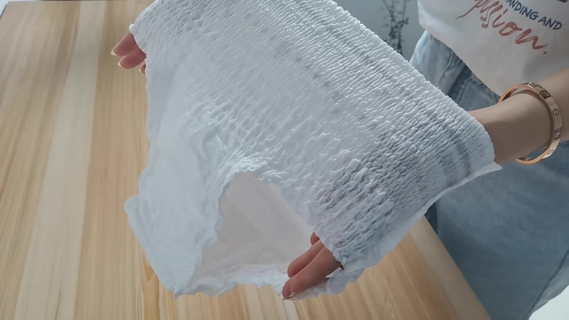 Sanitary Pants Period-fit Shape Women's Safety Underwear Disposable ...