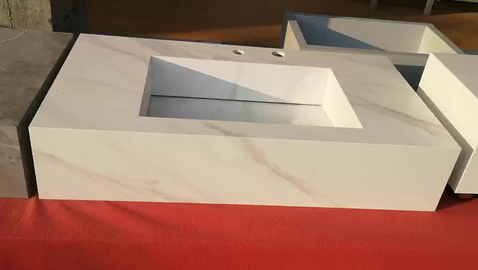 Luxury Sintered Stone Washbasin New Italian Design Sanitary Ware ...