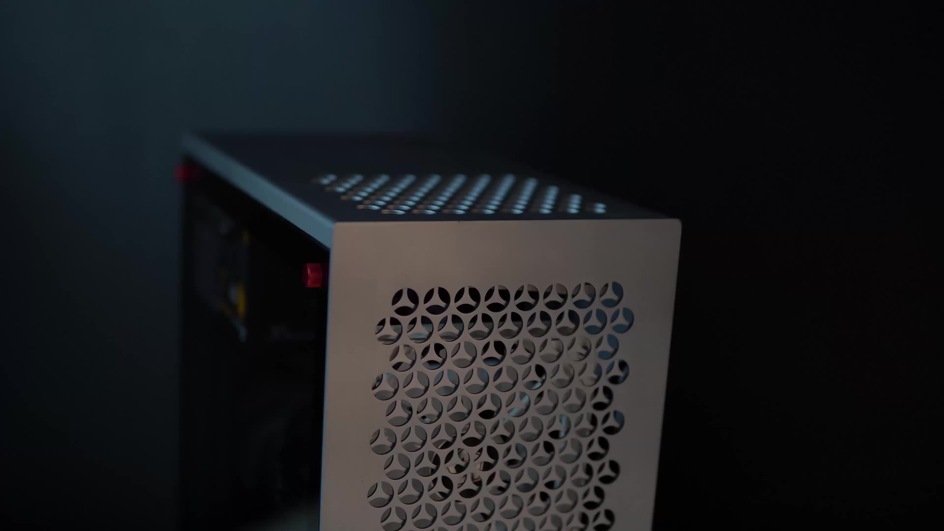 Rgb Backlit Style Pc Gamer Towers Pc Case Aluminum Body And Tempering ...