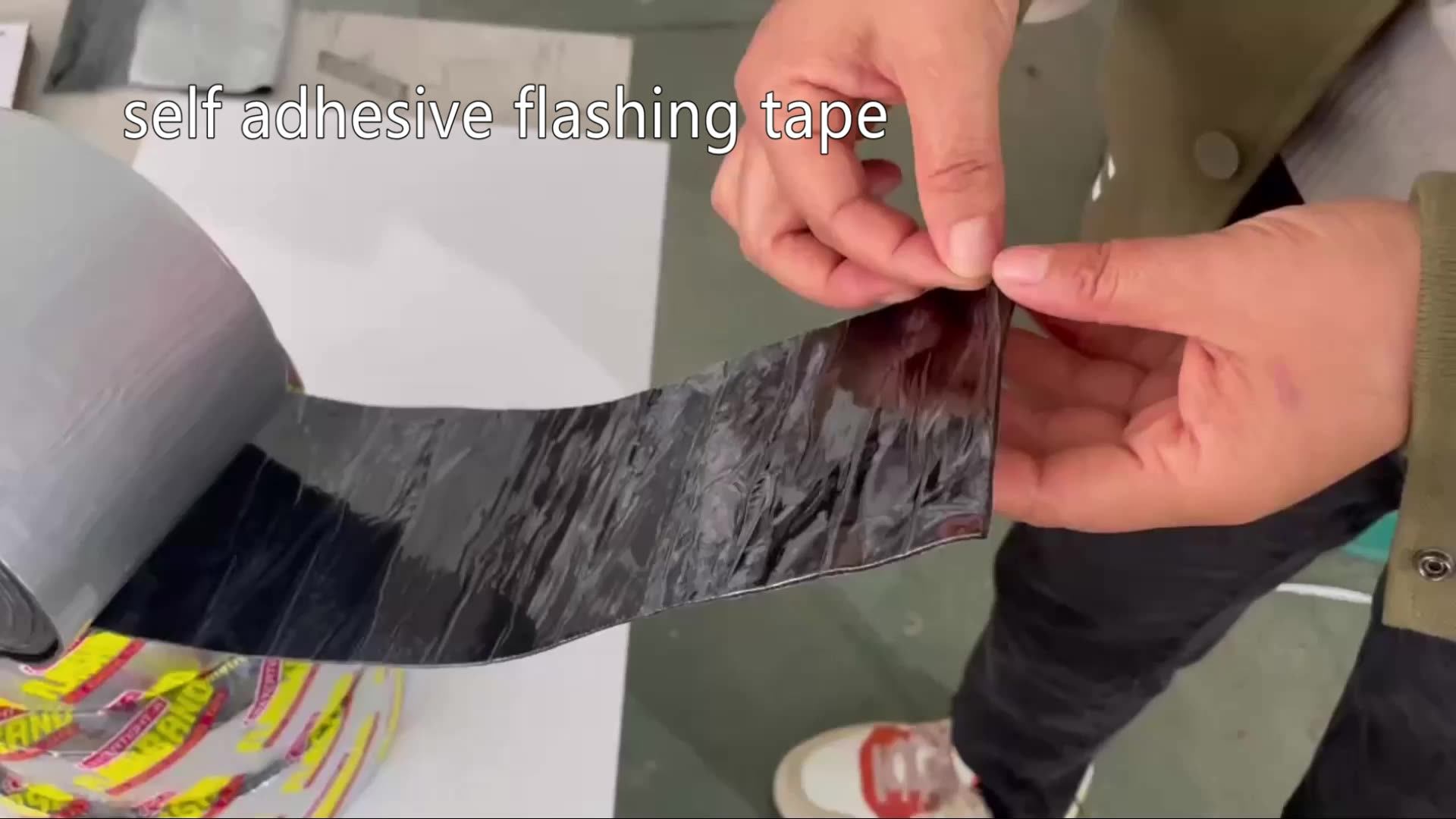 Factory Self Adhesive Bitumen Waterproof Roof Sheet Aluminum Foil ...