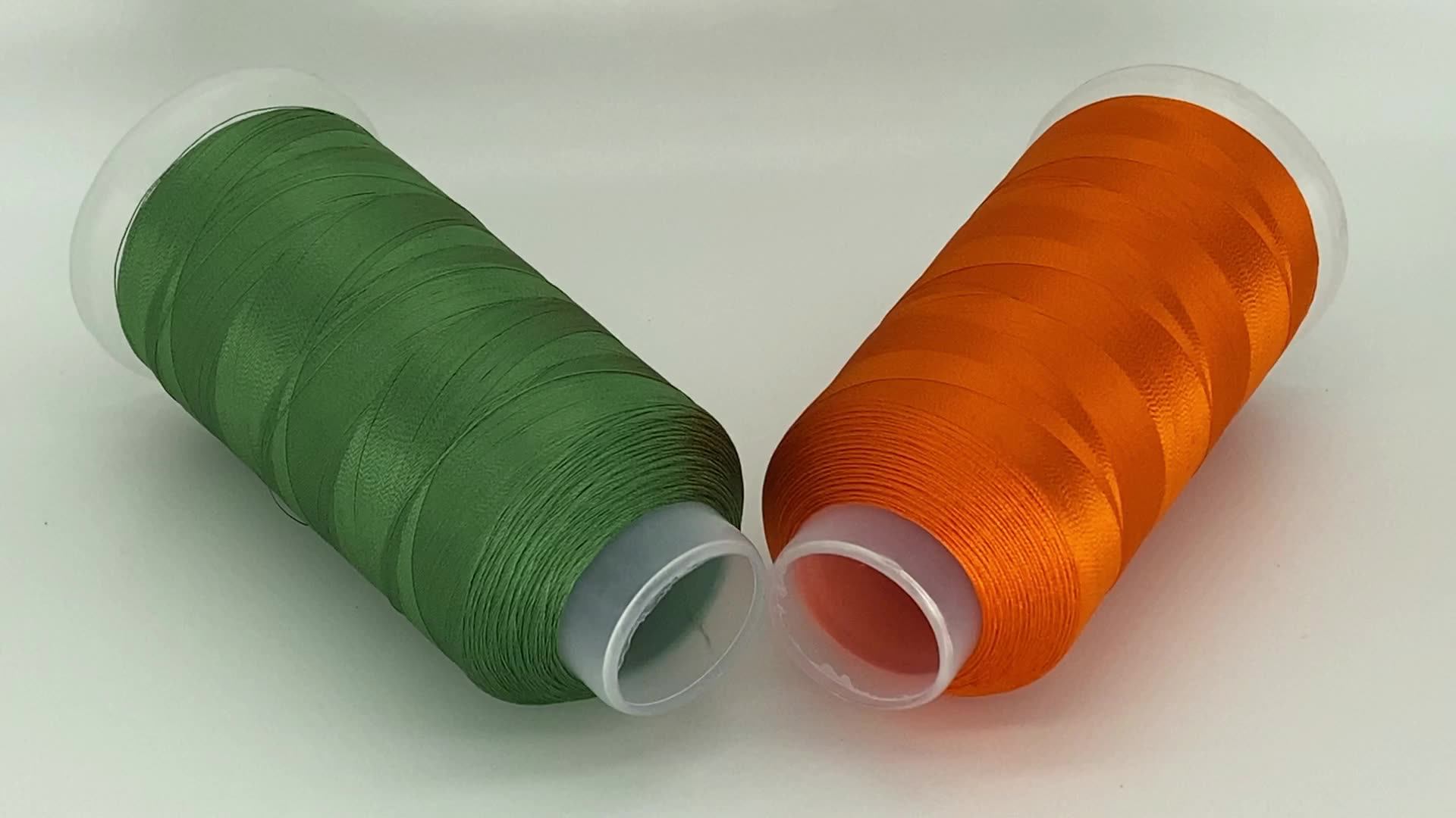 High Level 120d/2 5000m Color Fastness Polyester Embroidery Machine ...