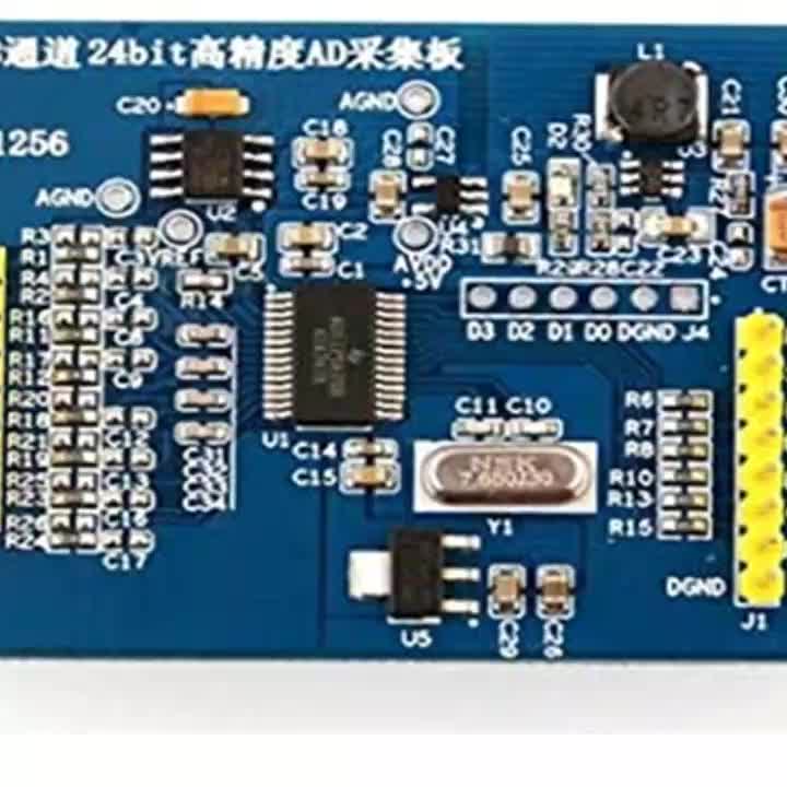 Ads1256 High-precision Adc Module Conversion 24-bit 8-channel - Buy ...