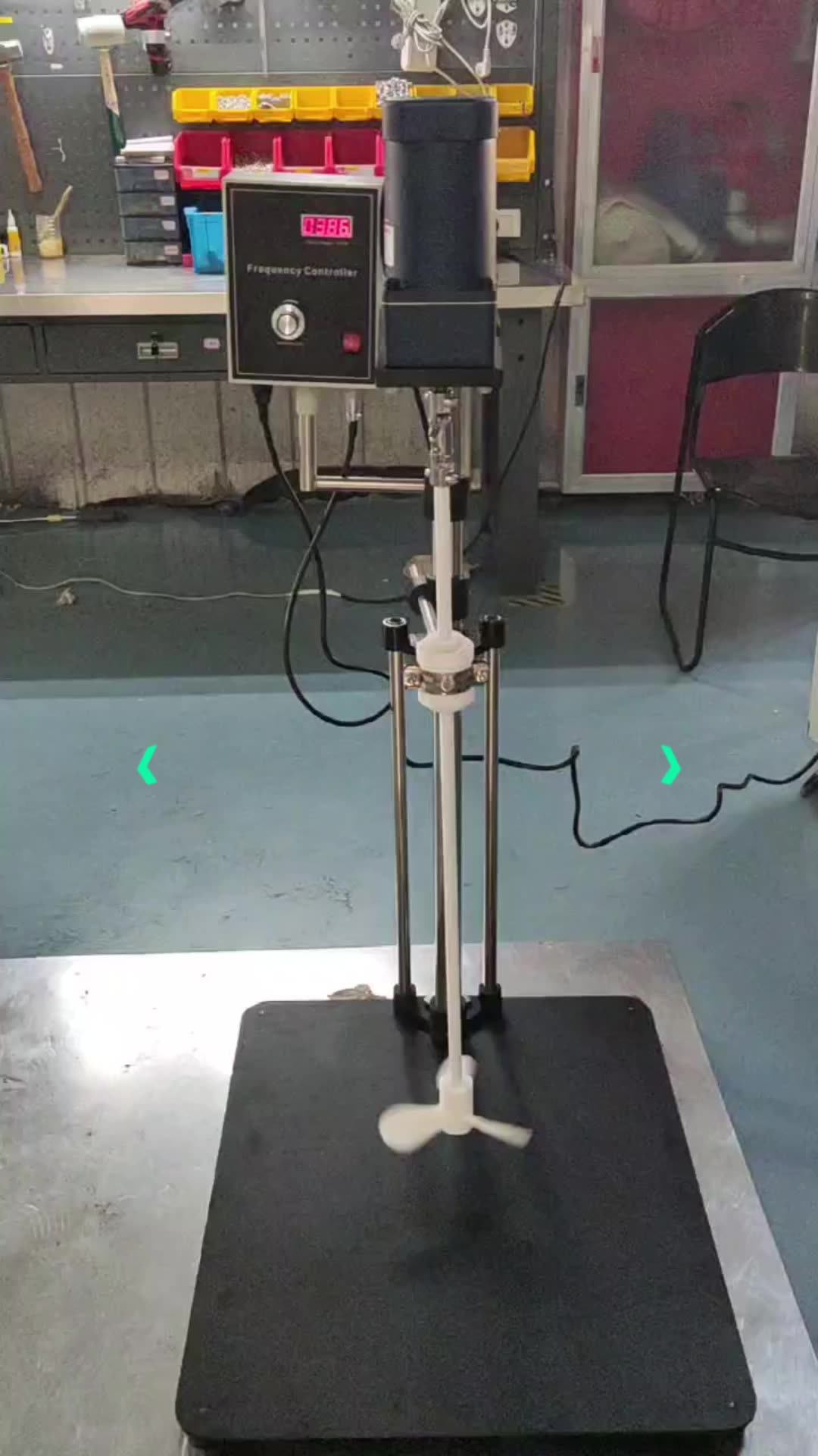 Lab Overhead Stirrer Mixing Electric Stirrer Agitator With Water Oil ...