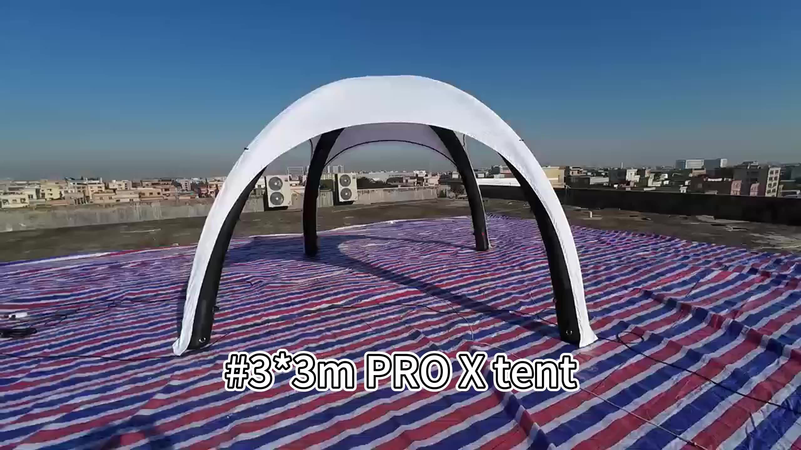 Custom Outdoor Large Air Inflatable Advertising Canopy Giant Event ...
