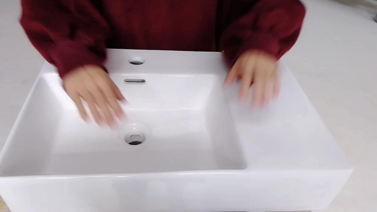 Moroccan Single Ceramic Bathroom Vanity Face Washing Basin Hand Wash ...