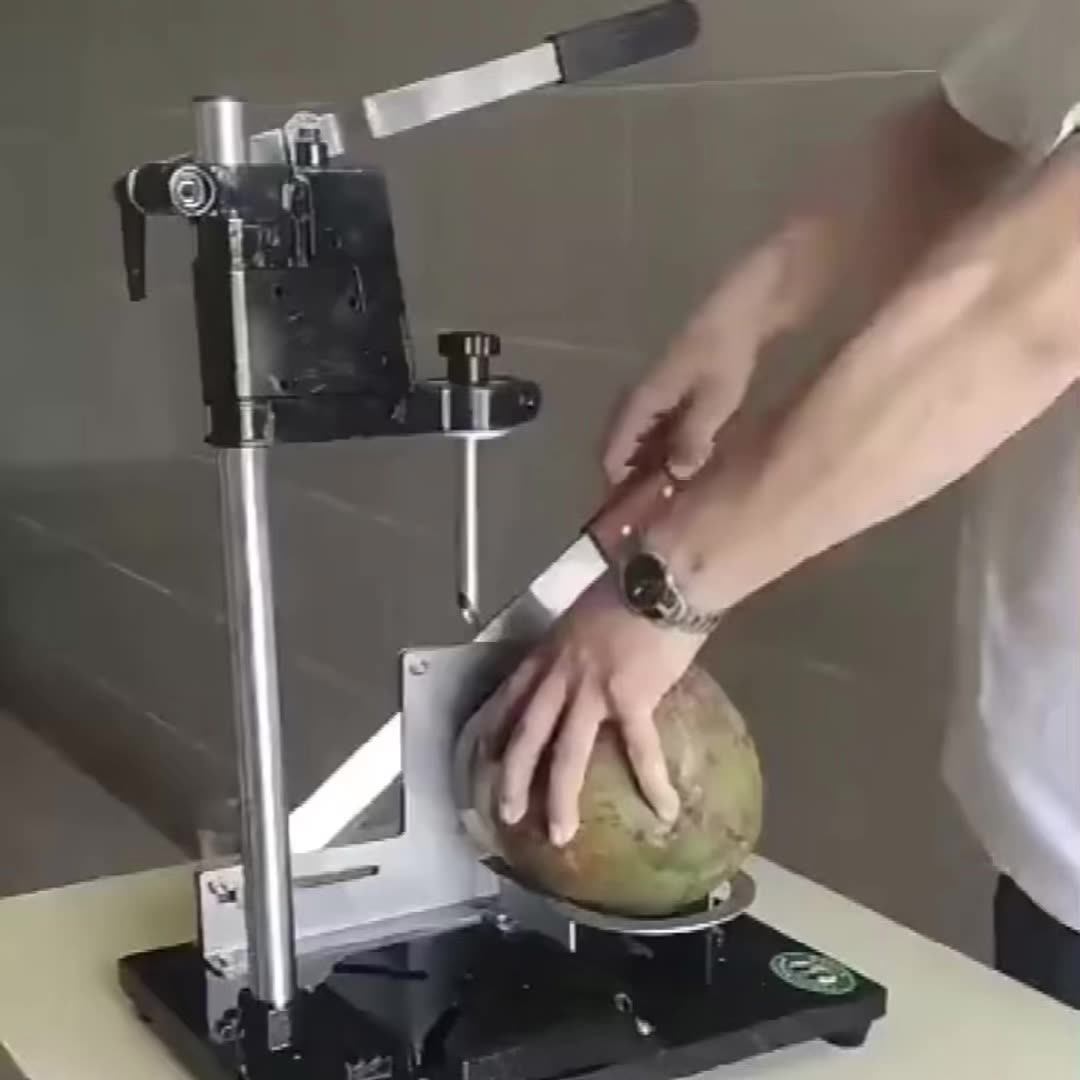 Manual Vertical Coconut Opener Coconut Drilling Cut Hole Tool Fruit ...