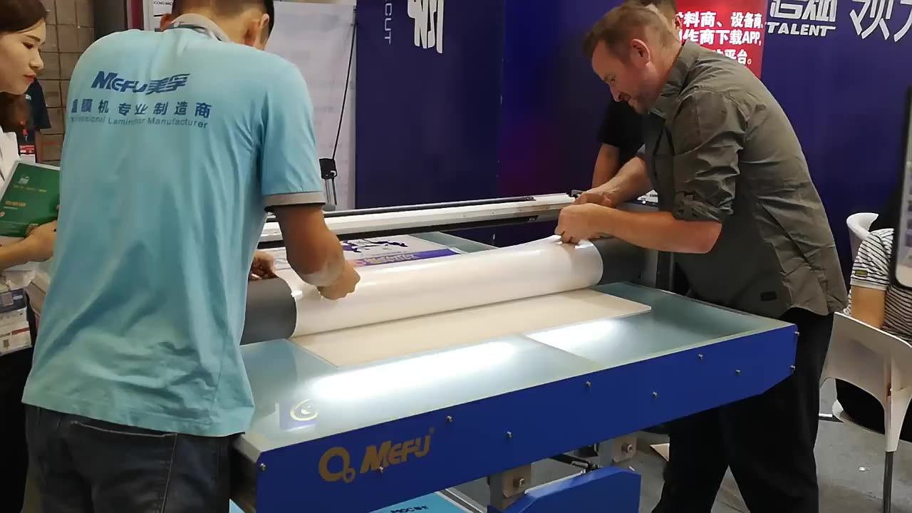 Mefu Hot Sale Vinyl Application Table Flatbed Laminator Heat Roller ...
