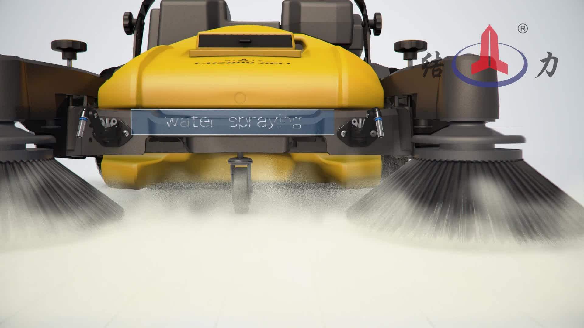 Super Dust Fighter Hand Sweeping Machine Industrial Roller Brush ...