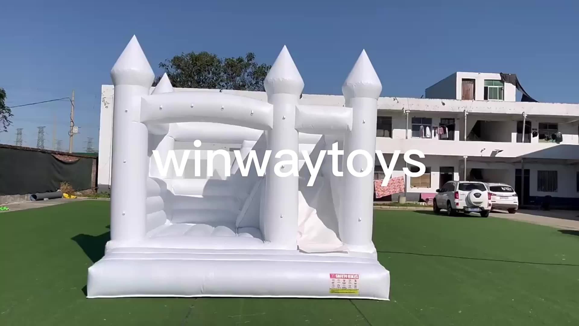 10ft Mini Bounce House Jumping Castle Inflatable Castle Bouncy Bouncing ...