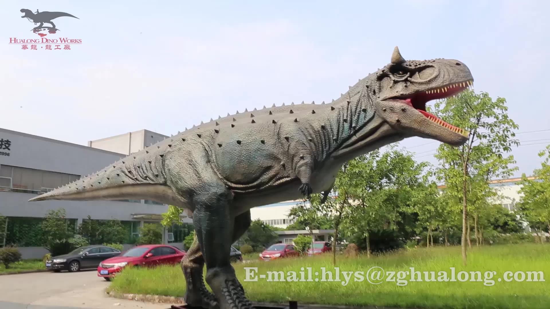 Life Size Halloween Holiday Jurassic Park Triceratops Animatronic ...