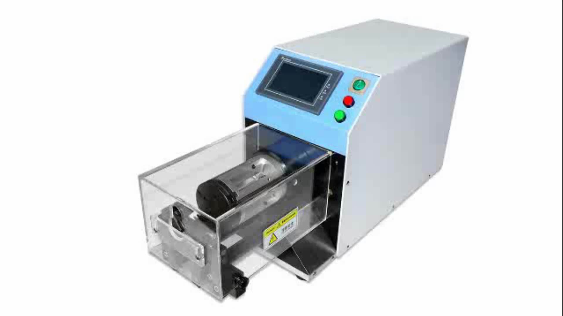 Semi - Automatic Coaxial Cable Wire Stripping Machine Coaxial Cable ...