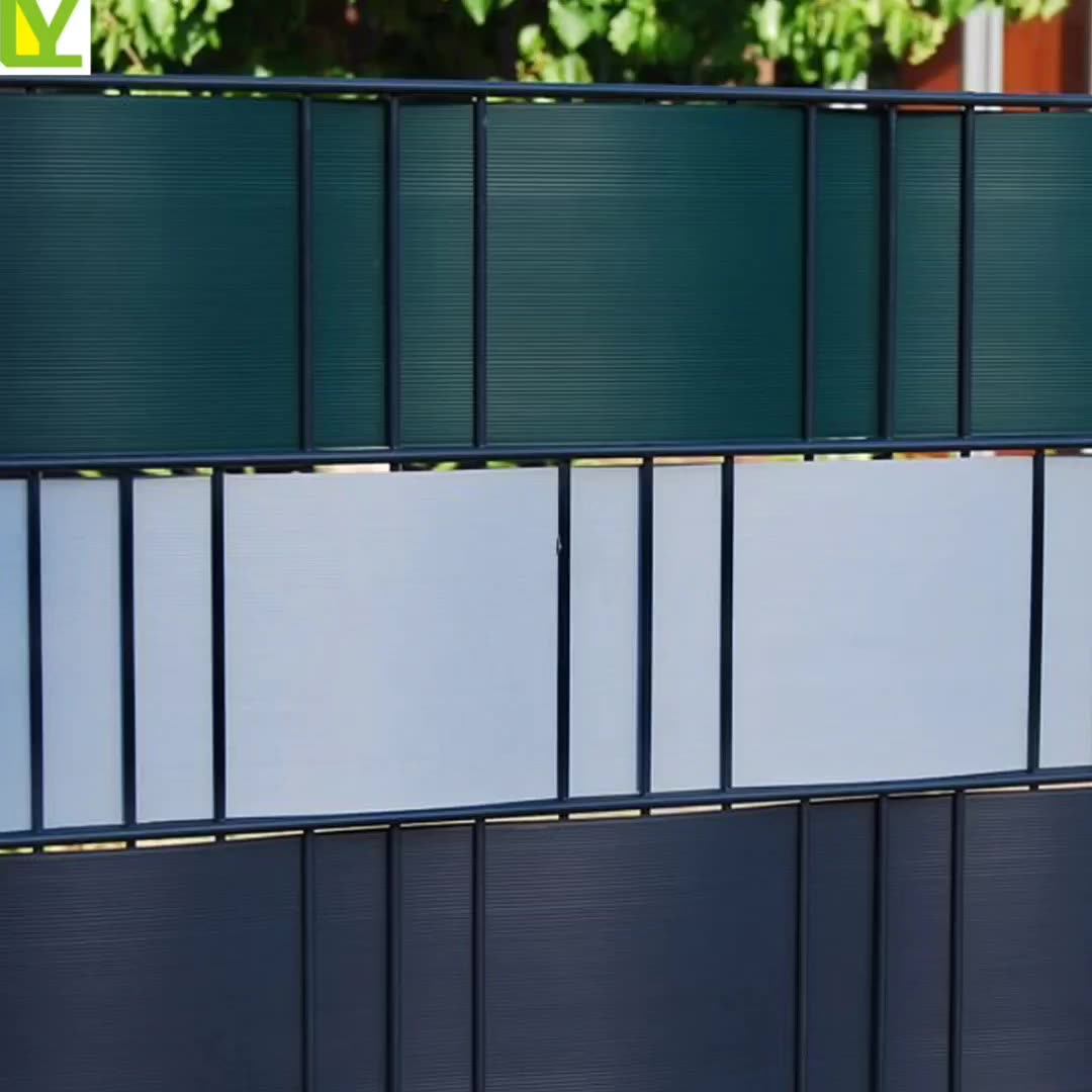Pvc Protection Strip Privacy Garden Fence Panel Cover Hard Pvc Strip ...