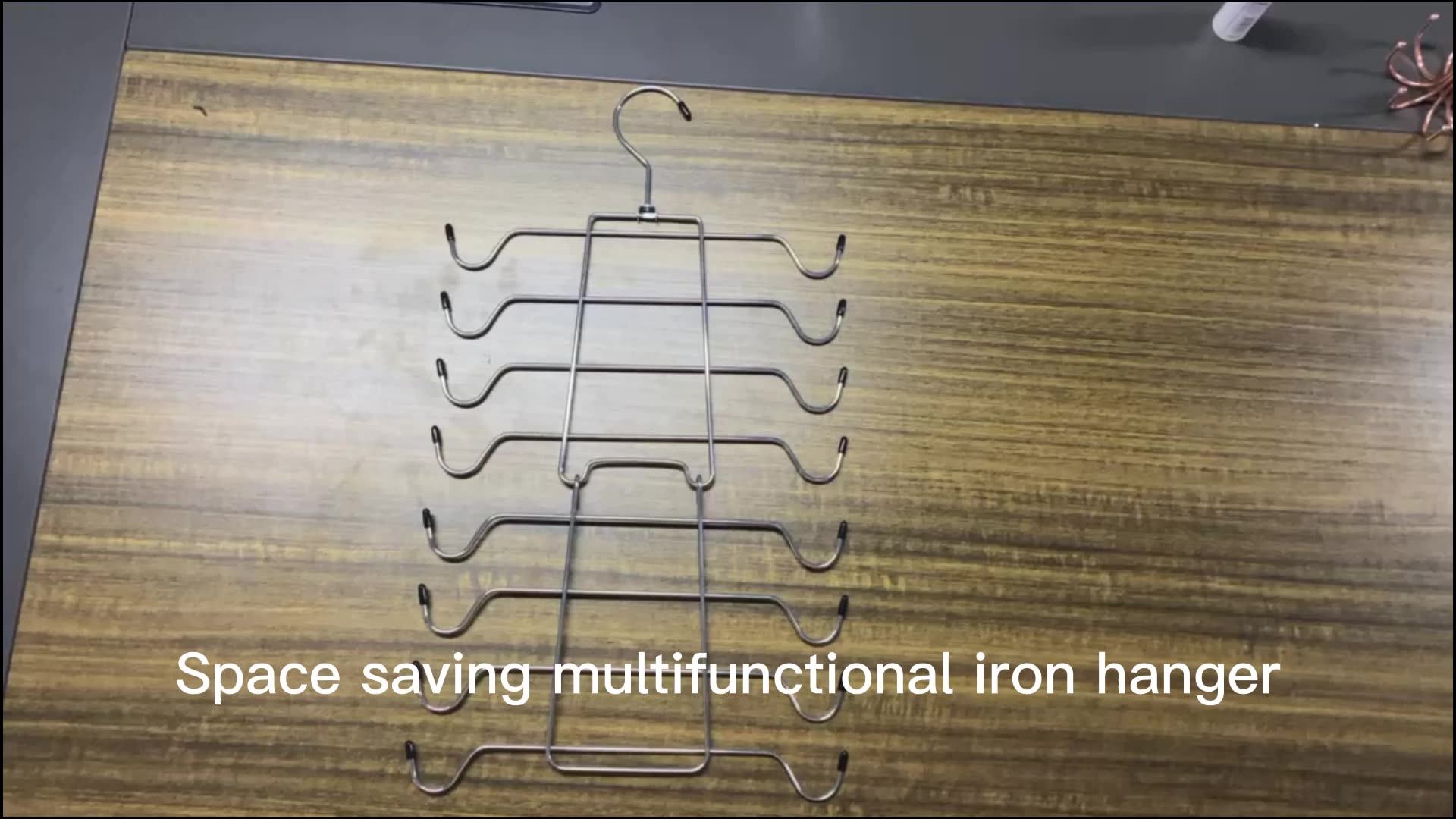 Iango Metal Wire Tank Hangers Space Saving Multifunctional Top Cami Bra ...