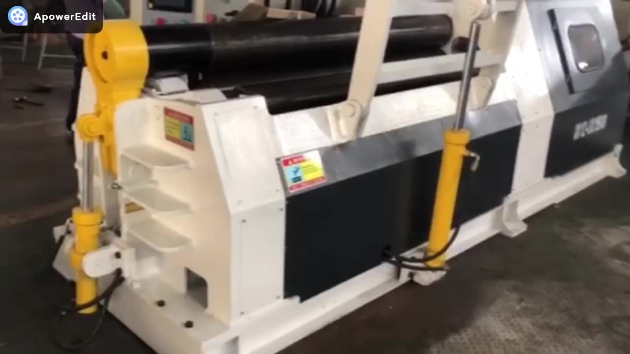 2020 New Sales Metal Cone Forming Machine Cnc Four Rolls Plate Rolling ...