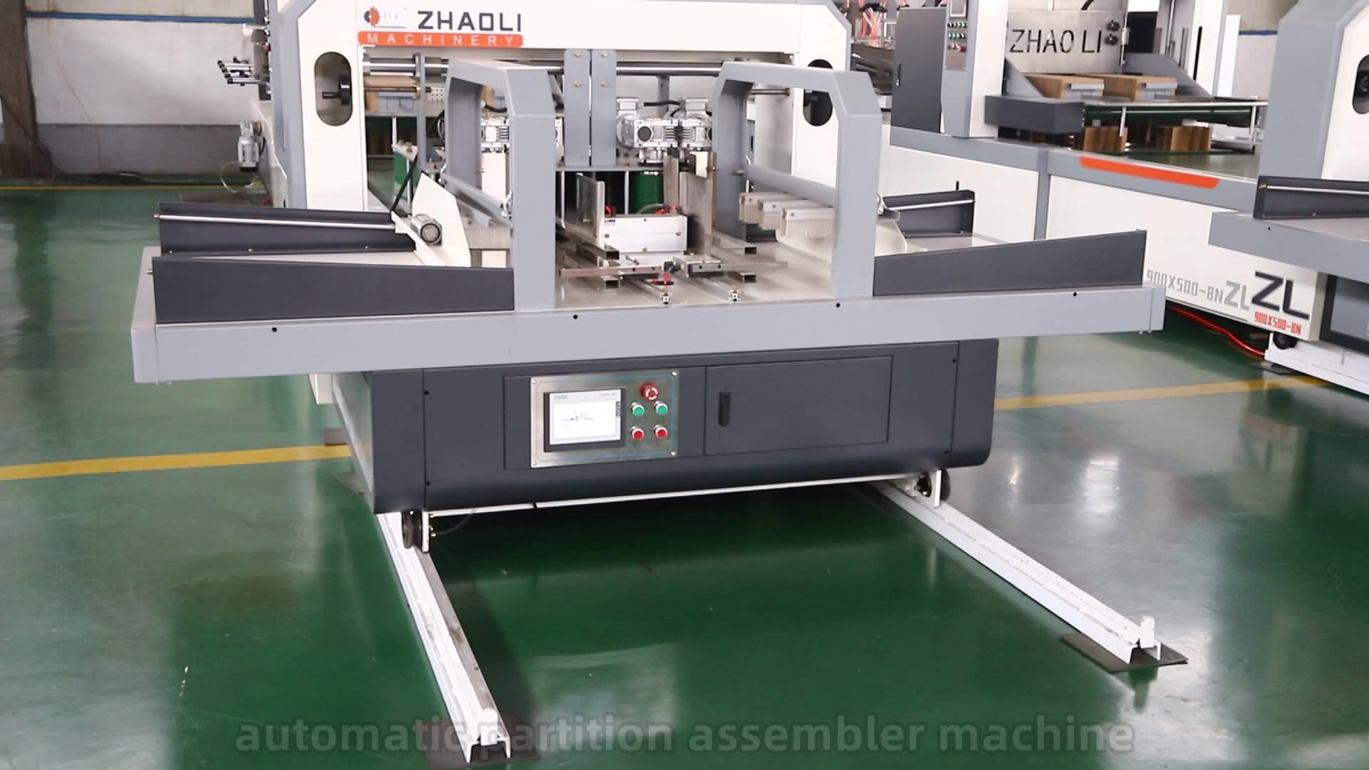 Automatic Corrugated Board Partition Assembler Machine / Carton Box ...