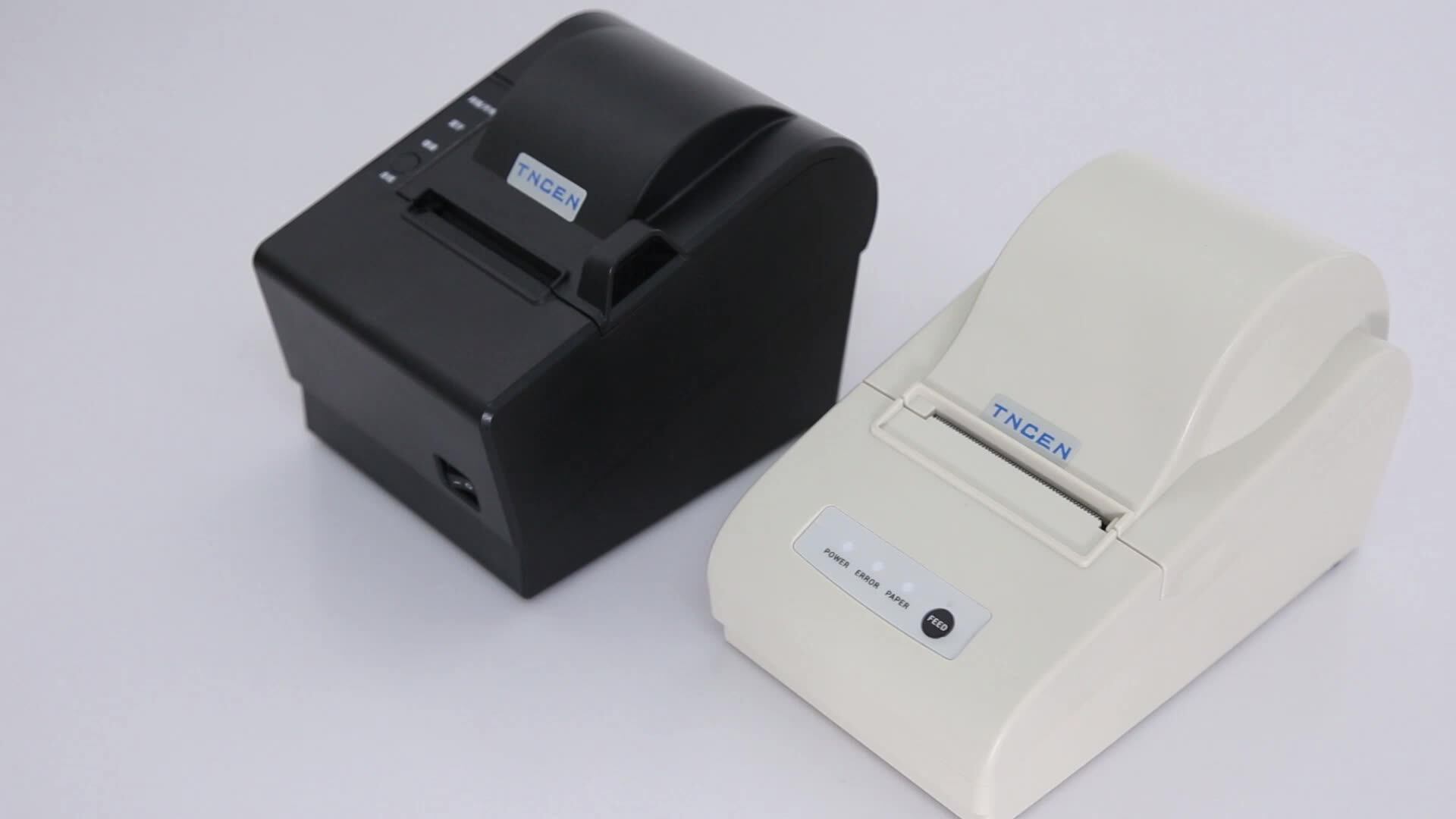 58mm Thermal Pos Printer 2 Inch Label Desktop Direct Thermal Receipt ...