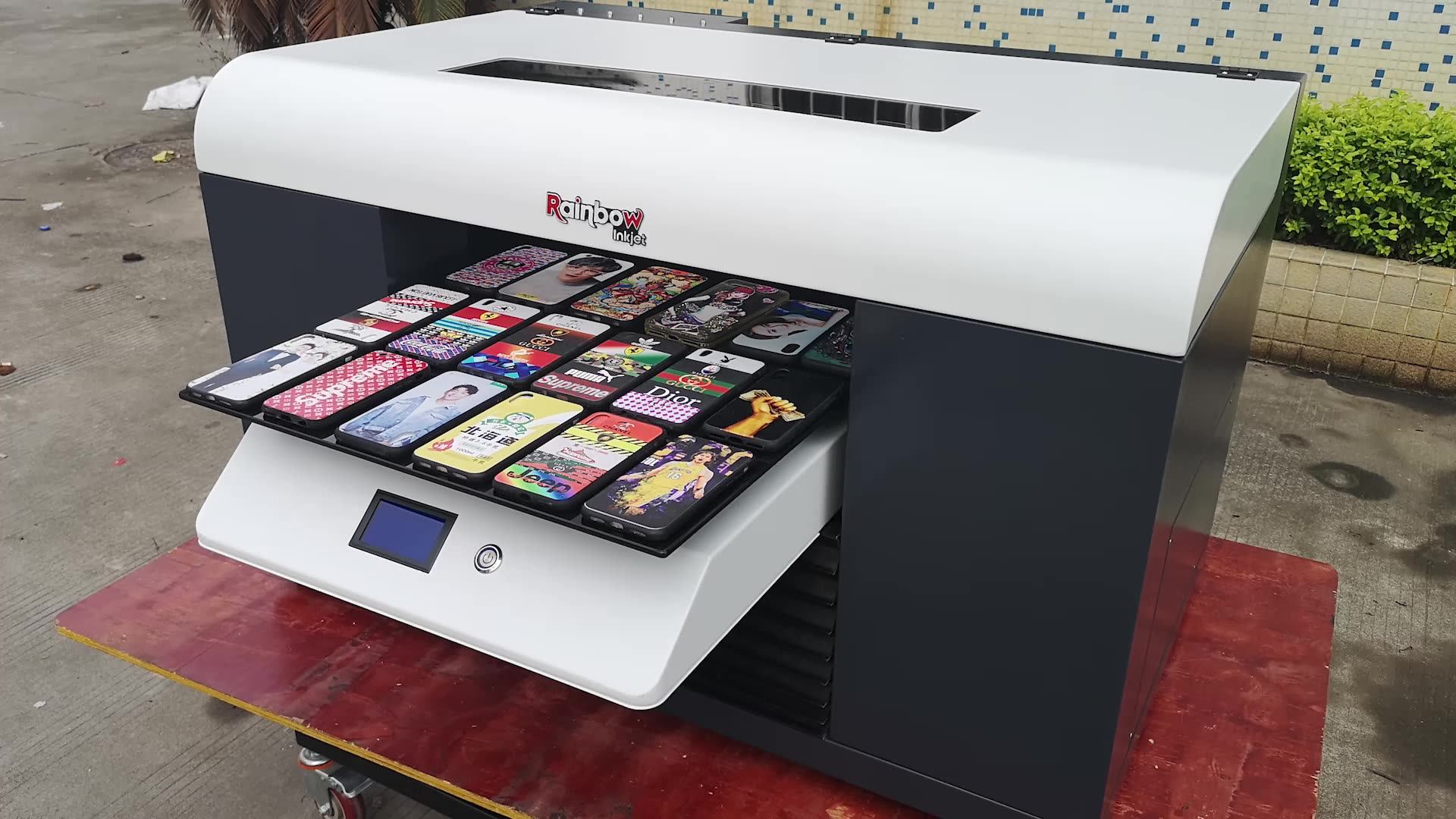 Rainbow A2 A3 Uv Digital Aluminum Foil Balloon Leather Canvas Inkjet ...