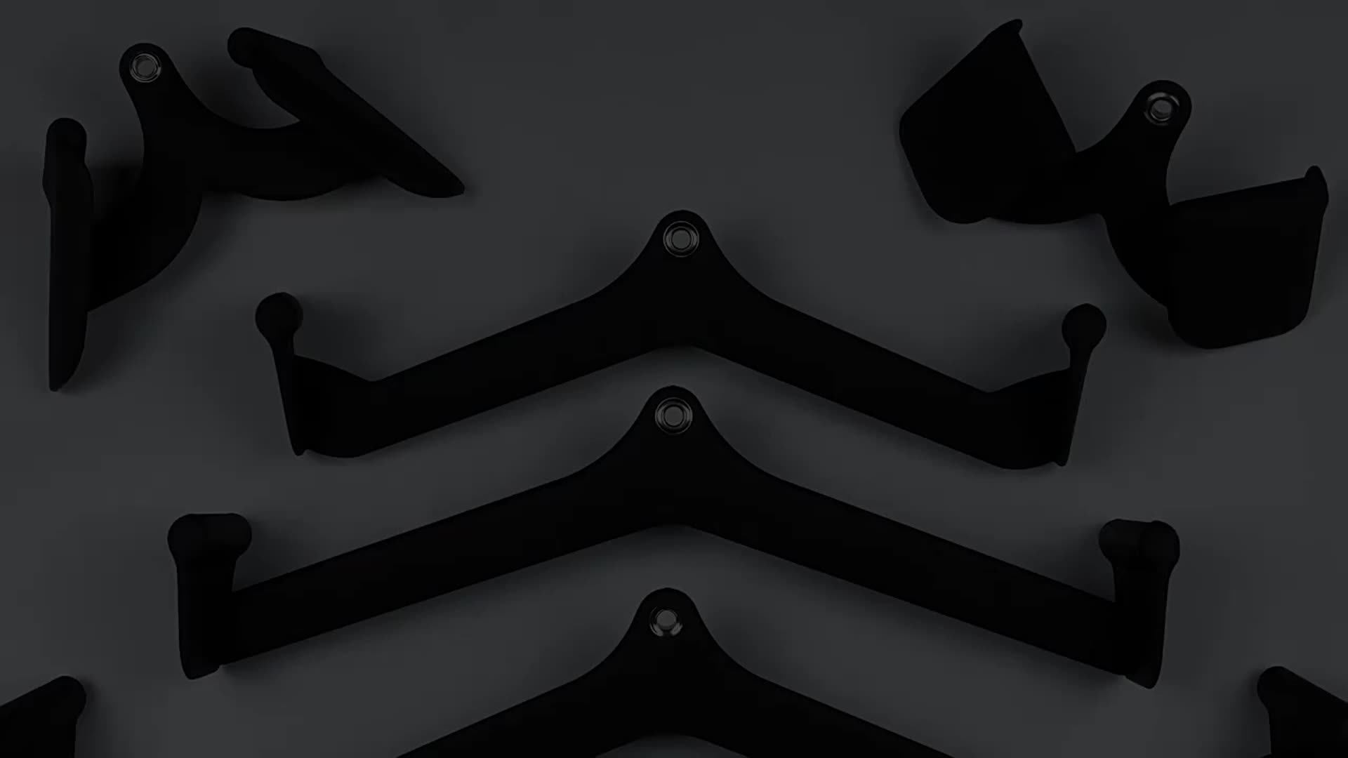 Mkas Mag Pulldown Grip Handle For Gym Handle Equipment Fitness Lat Pull ...