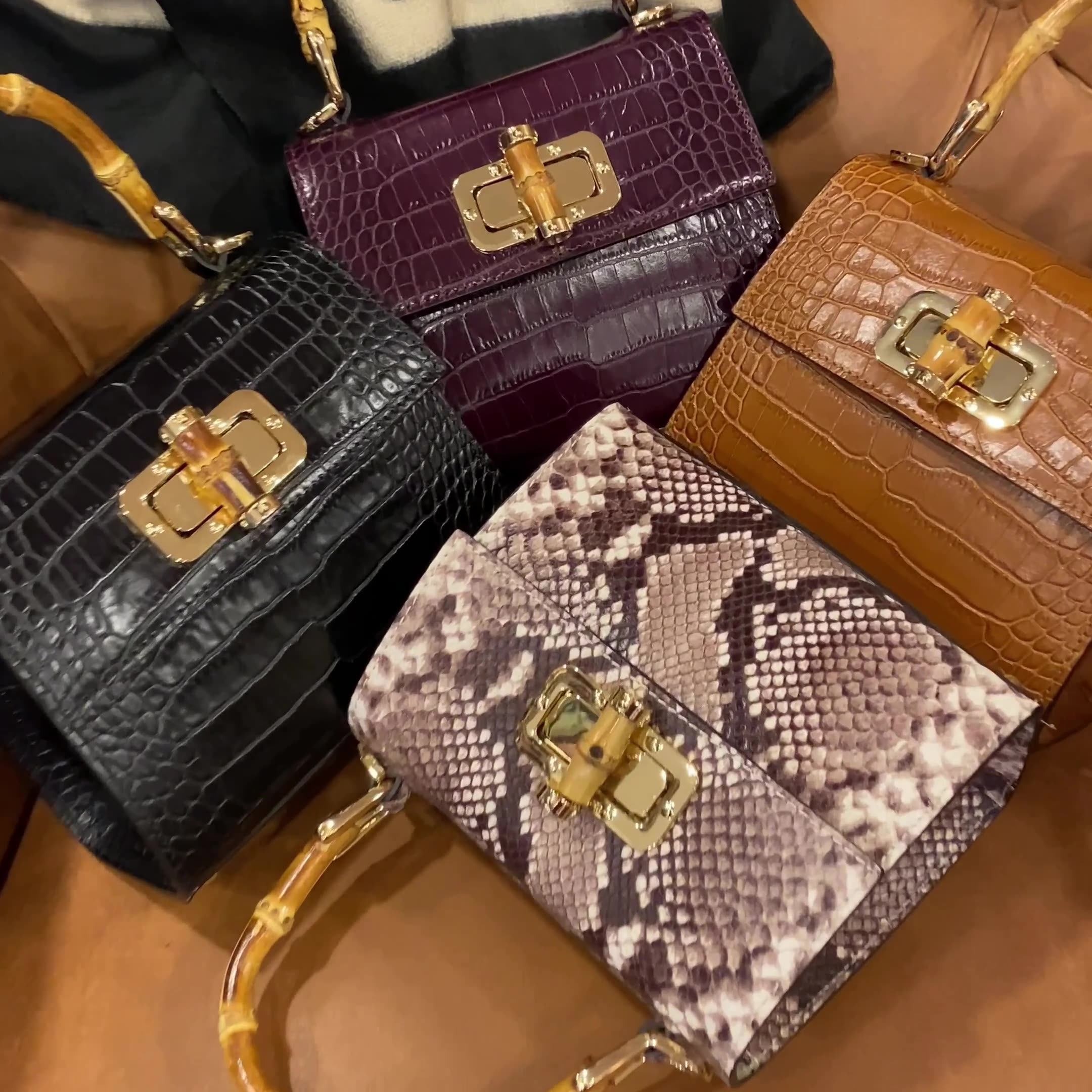 Italian Leather Bag Handbags: Authentic Made In Italy Designs