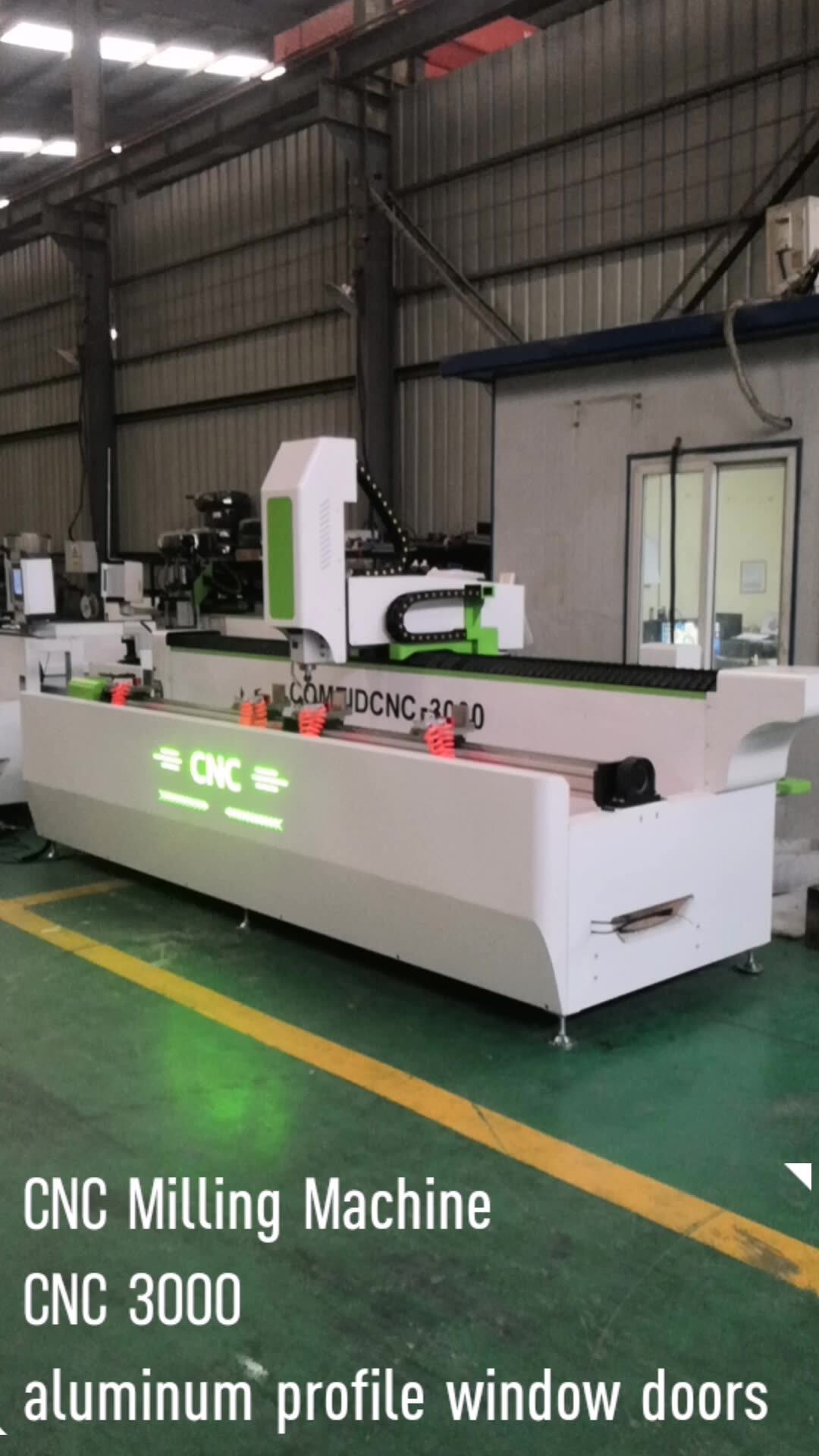 Aluminium Profile Cnc Drilling And Milling Machine For Making Windows ...