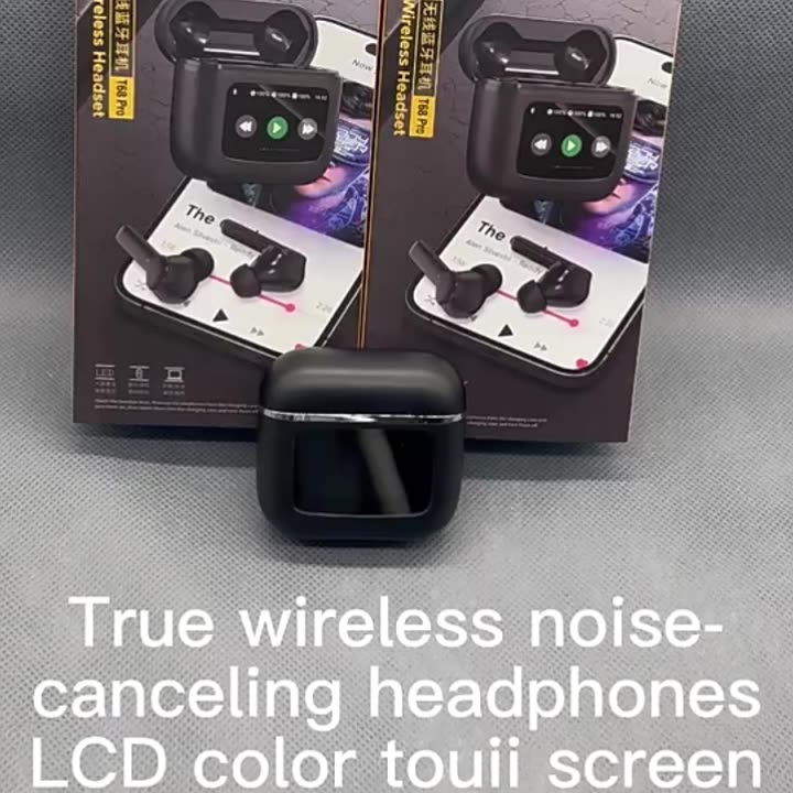 True Wireless Noise Cancelling Anc Feature Earphone Blue Tooth ...