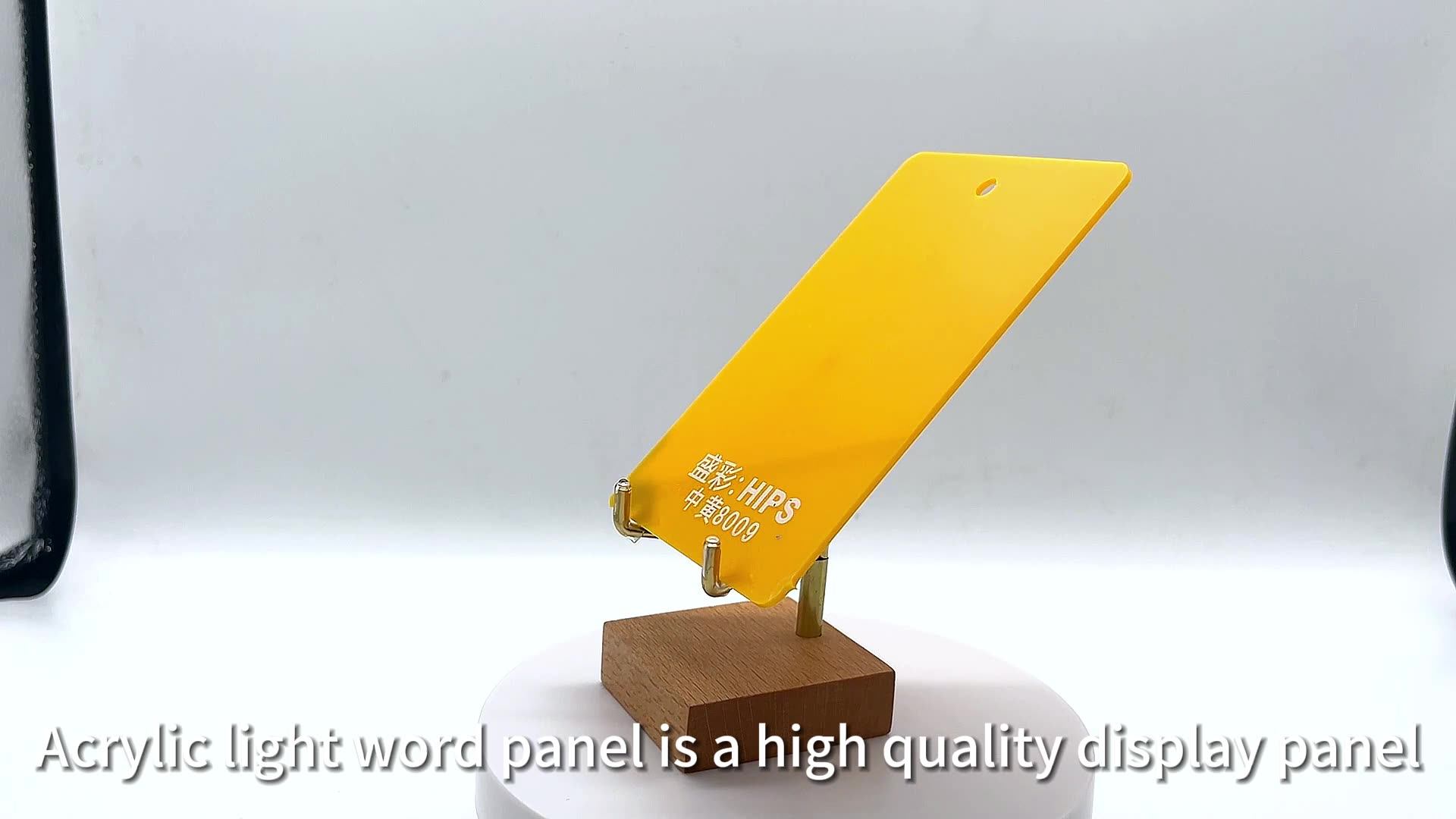 Acrylic Luminous Characters Mini Backlit Characters Door Head Sign ...