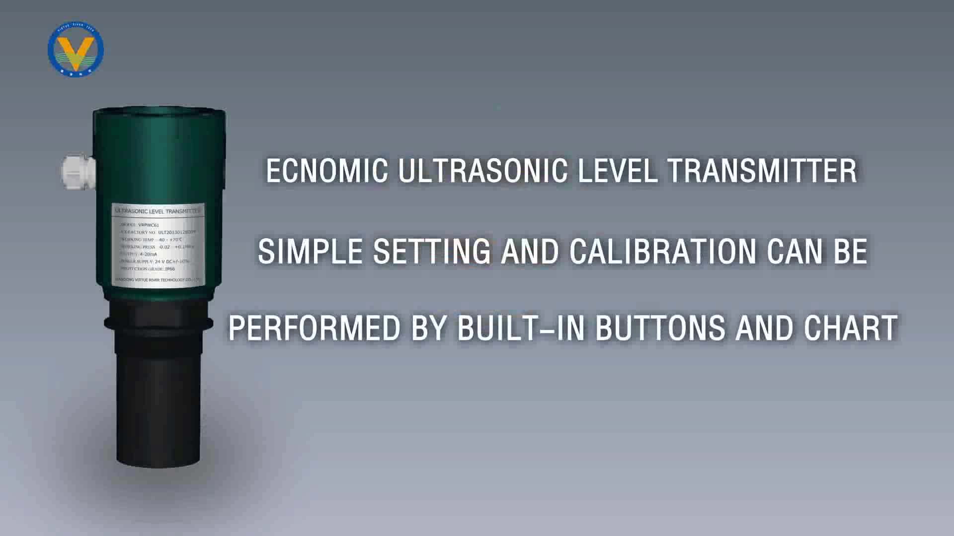 Economic Ultrasonic 4-20ma Waste Water Level Sensor - Buy 4-20ma Waste ...