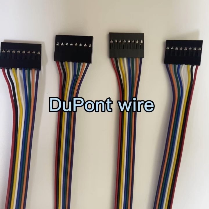 Single Head Dupont Connector Plug With Cable Jumper Wire 2.54mm Pitch 2 ...