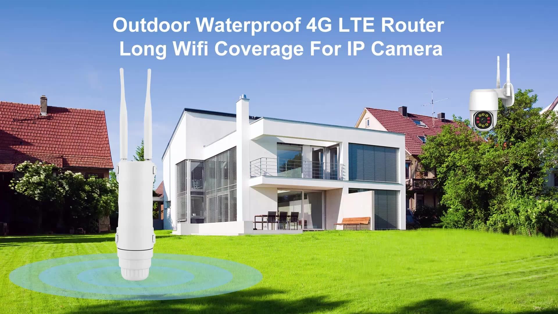 Personalizzare Kuwfi 4g Router 300mbps Cpe Outdoor Modem-router 4g 2 ...