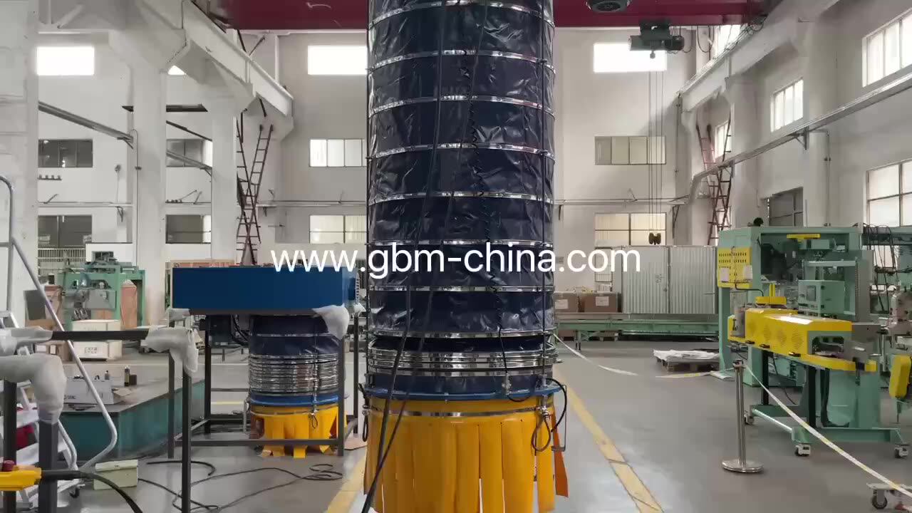 Ship Loader Telescopic Loading Chute For Loading Bulk Cargos - Buy ...