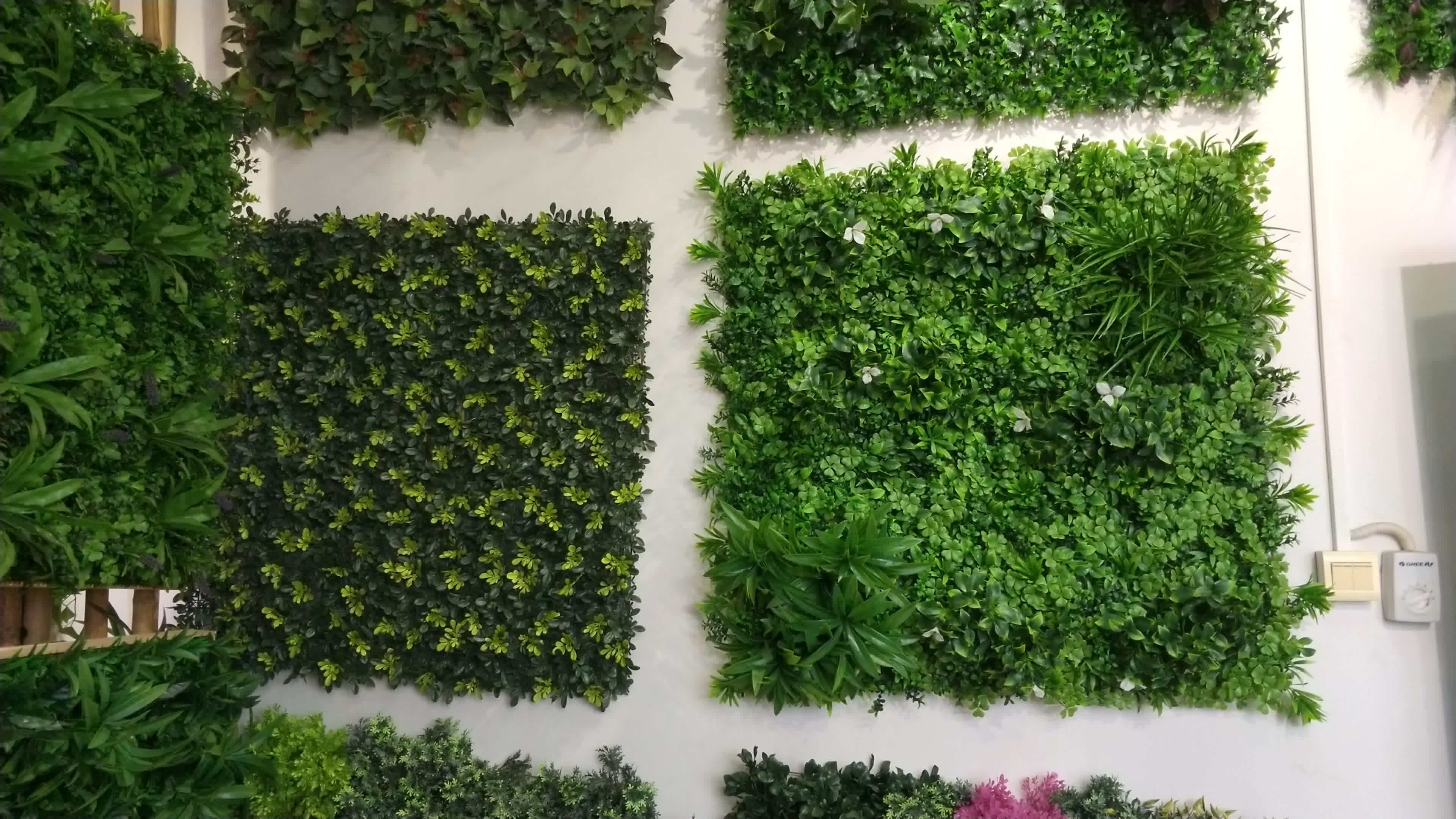 Cubierta De Césped Sintético Para Pared,Plantas Artificiales De Moda ...