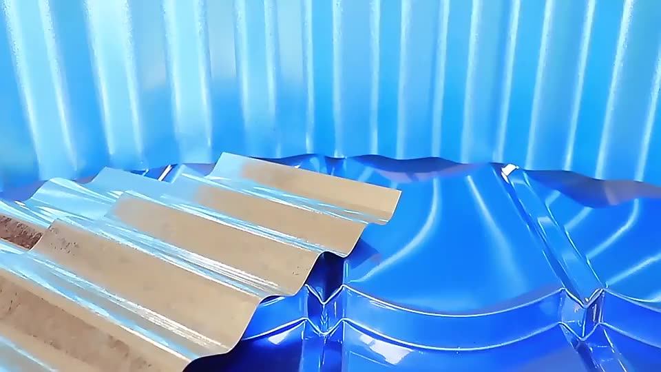 Color Coated Ibr Roofing Sheets Aluzinc Dx51d Prepainted Galvalume ...