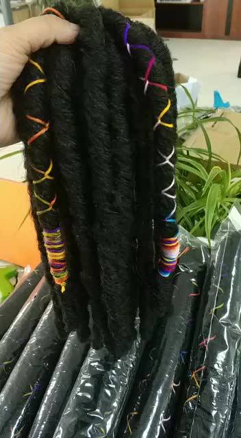 Japanese Fiber New Design Crochet Dreadlocks With Color Line Synthetic ...