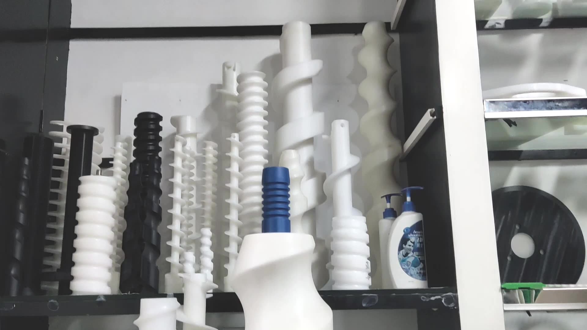 Auto Auger Bottle Feeding Wear Resistance Plastic Feed Screw Cnc ...