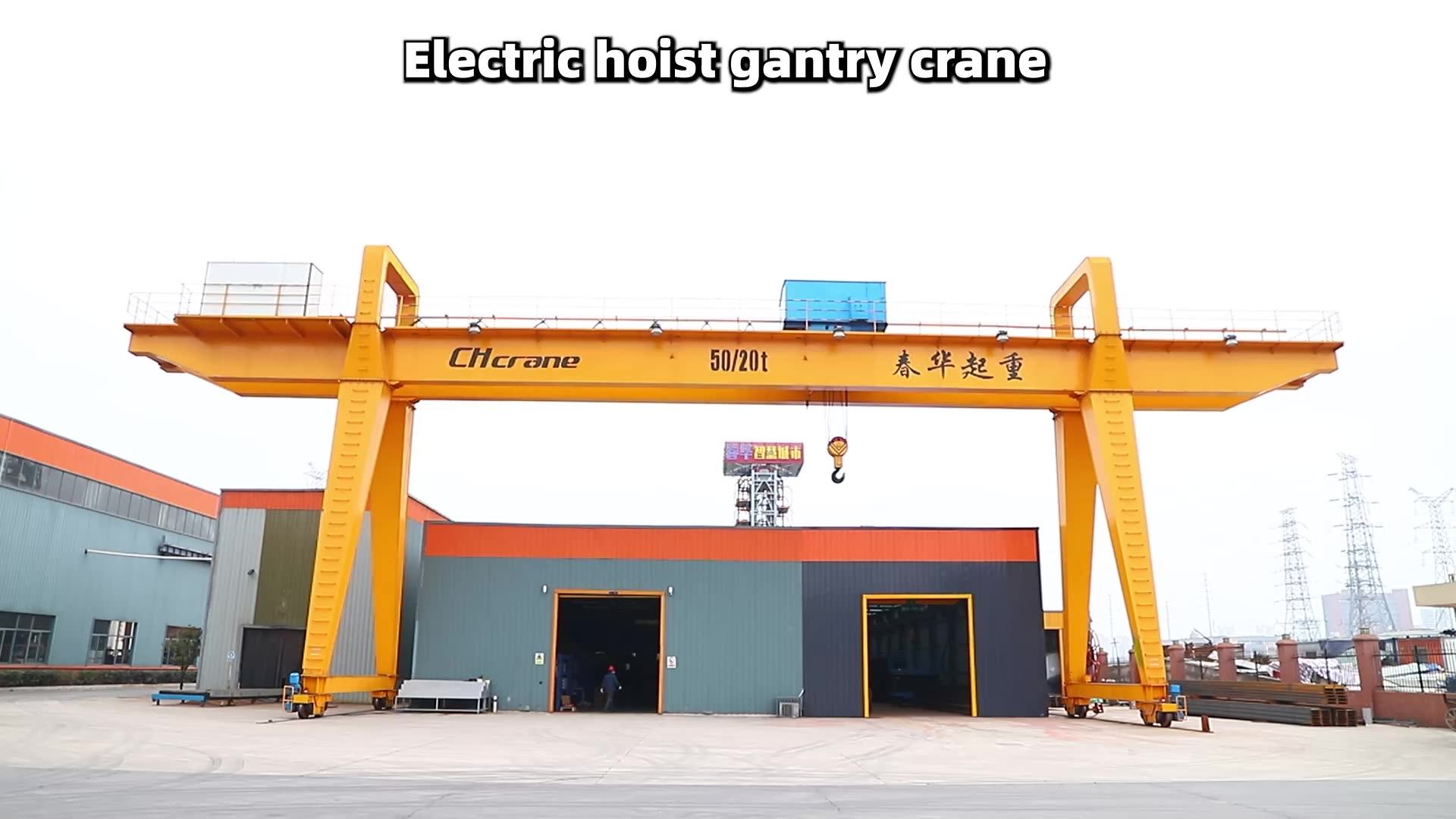 Double Girder Rail Mounted Gantry Crane,Mg Box Type 50 Ton 10 Ton Wheel ...