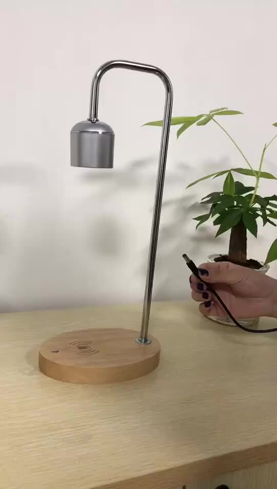 Floating Lamp Magnetic Levitation Table Lamps Light Bulb For Bedrooms ...