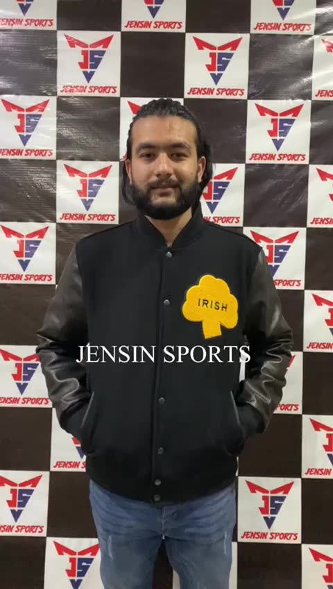 Wholesale Men Varsity Jackets University Of Notre Dame Rudy Irish ...