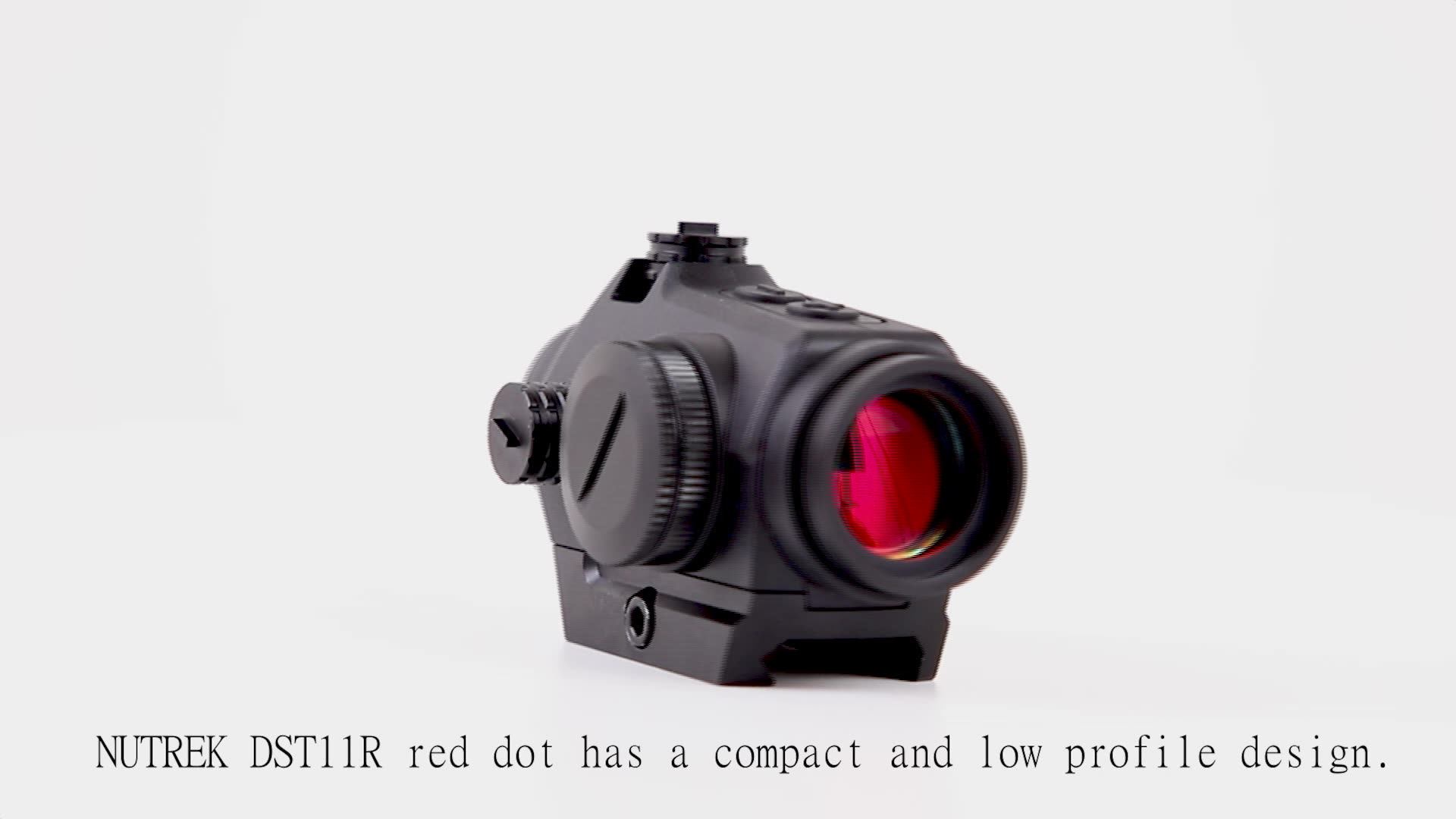 Tactical Compact Low Profile Micro Reflex Red Dot Scope Waterproof ...