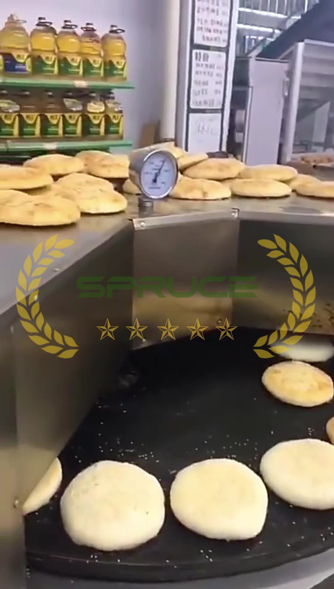 Arabic Pita Bread Gas Bakery Tunnel Commercial Electric/gas Bread ...