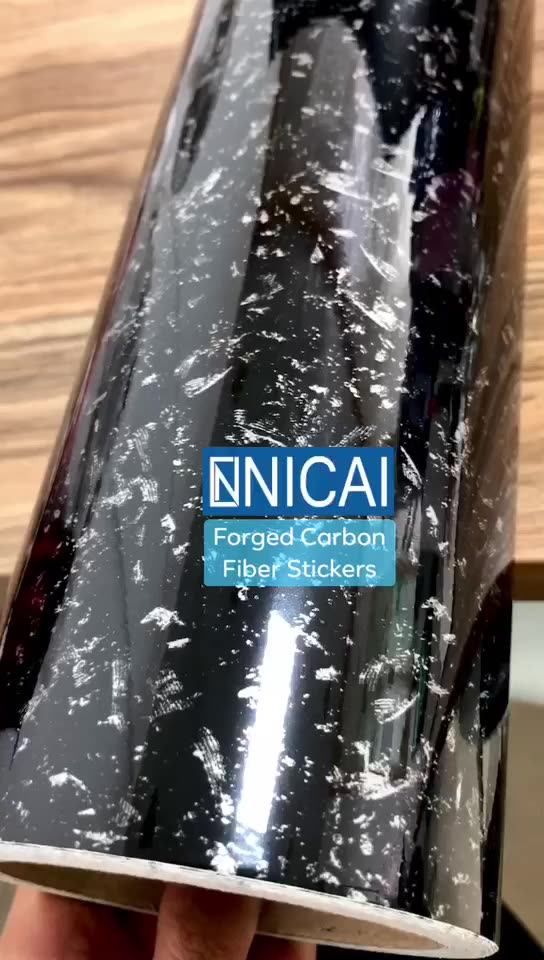 Nicai Super Glossy Forged Carbon Fiber 3d 5d 6d Fabric Stickers Car ...