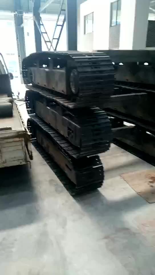 Crawler Chassis Rubber Tracked Carrier Platform Undercarriage For Mine ...