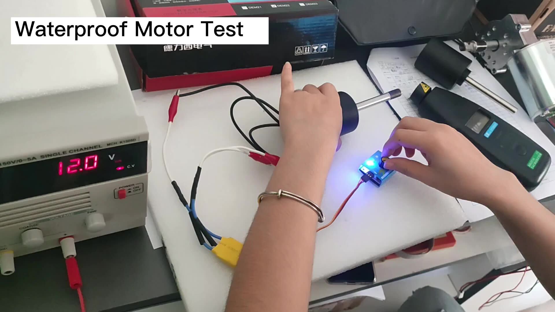 Faradyi Ip68 Waterproof Electric Brushless Motor Submersible Electric ...