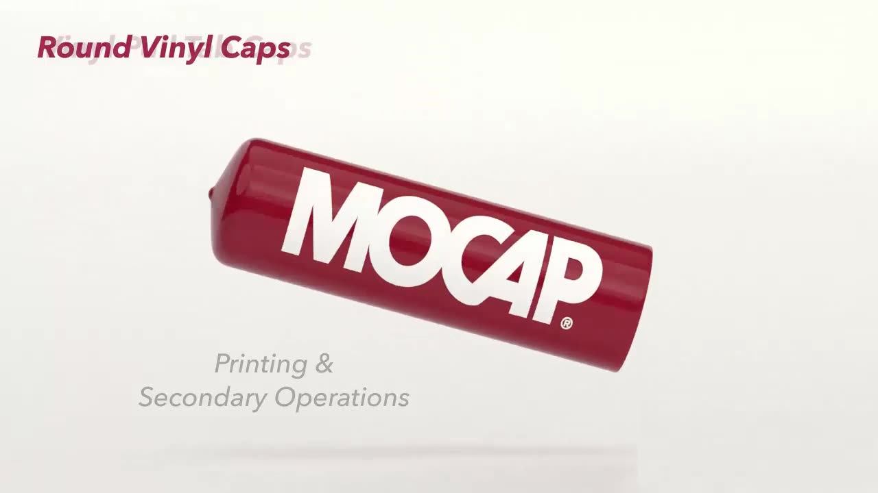 Customize Rubber Pvc Aluminum Pipe Fitting Black 50mm Plastic Round End ...