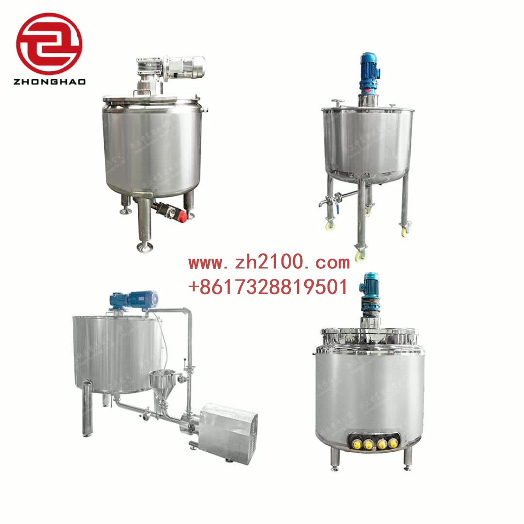 30l-50000l Sanitary Kelas Mixer Stainless Steel Tangki Pencampuran ...