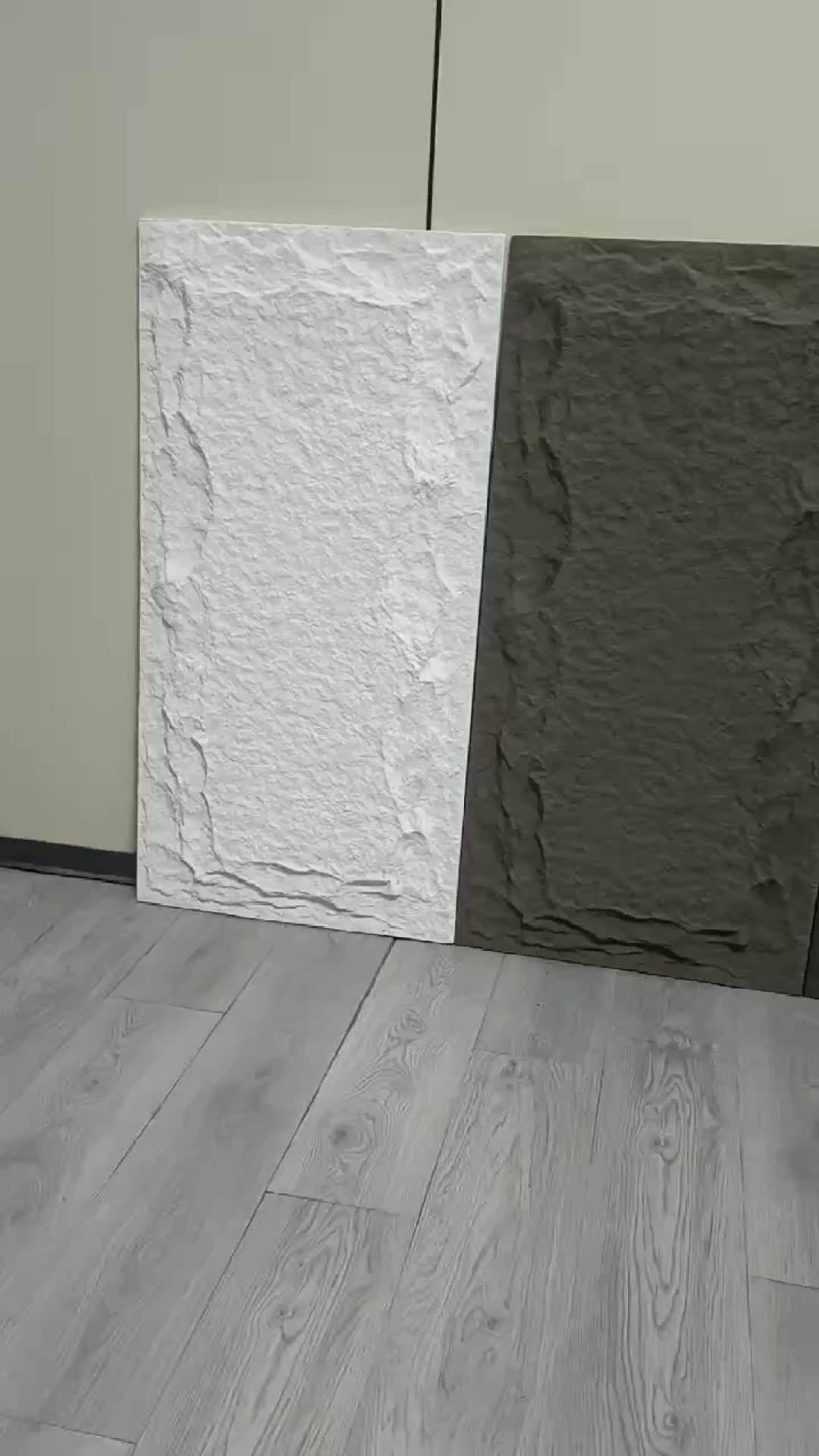 Luxury Pu Faux Artificial Stone One Panel One Wall Decorative Wall Panel Polyurethane Rock ...