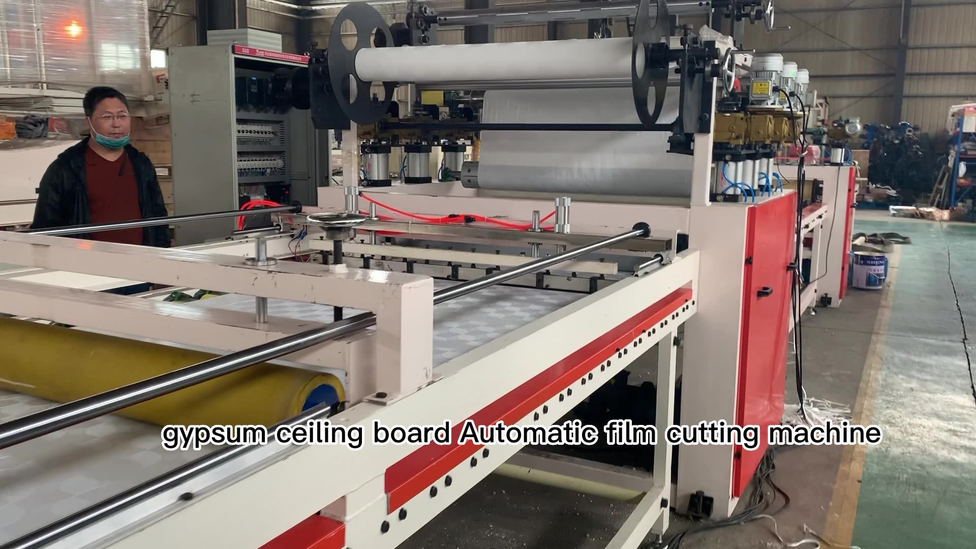 Small Capacity 60x60 Pvc Laminated Gypsum Ceiling Tiles Board ...