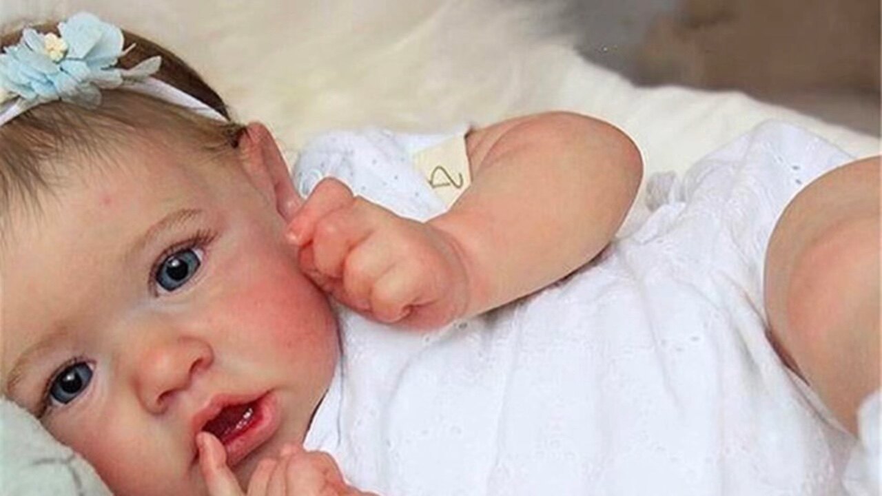Realistic Reborn Baby Toddlers Girl Ellis 20'' Lifelike Awake Lovely ...