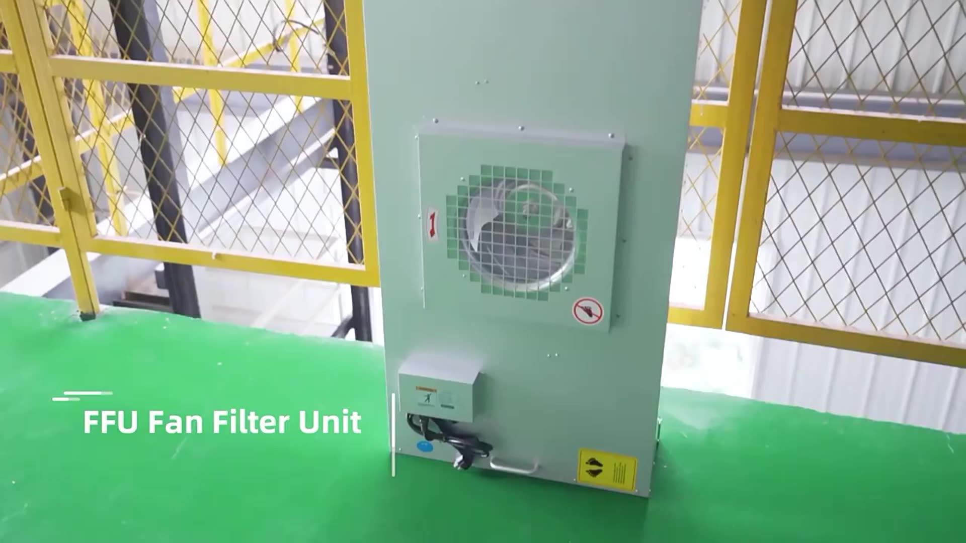 Ffu Fan Filter Unit Laminar Flow Hood With Hepa Filter And Prefilter ...