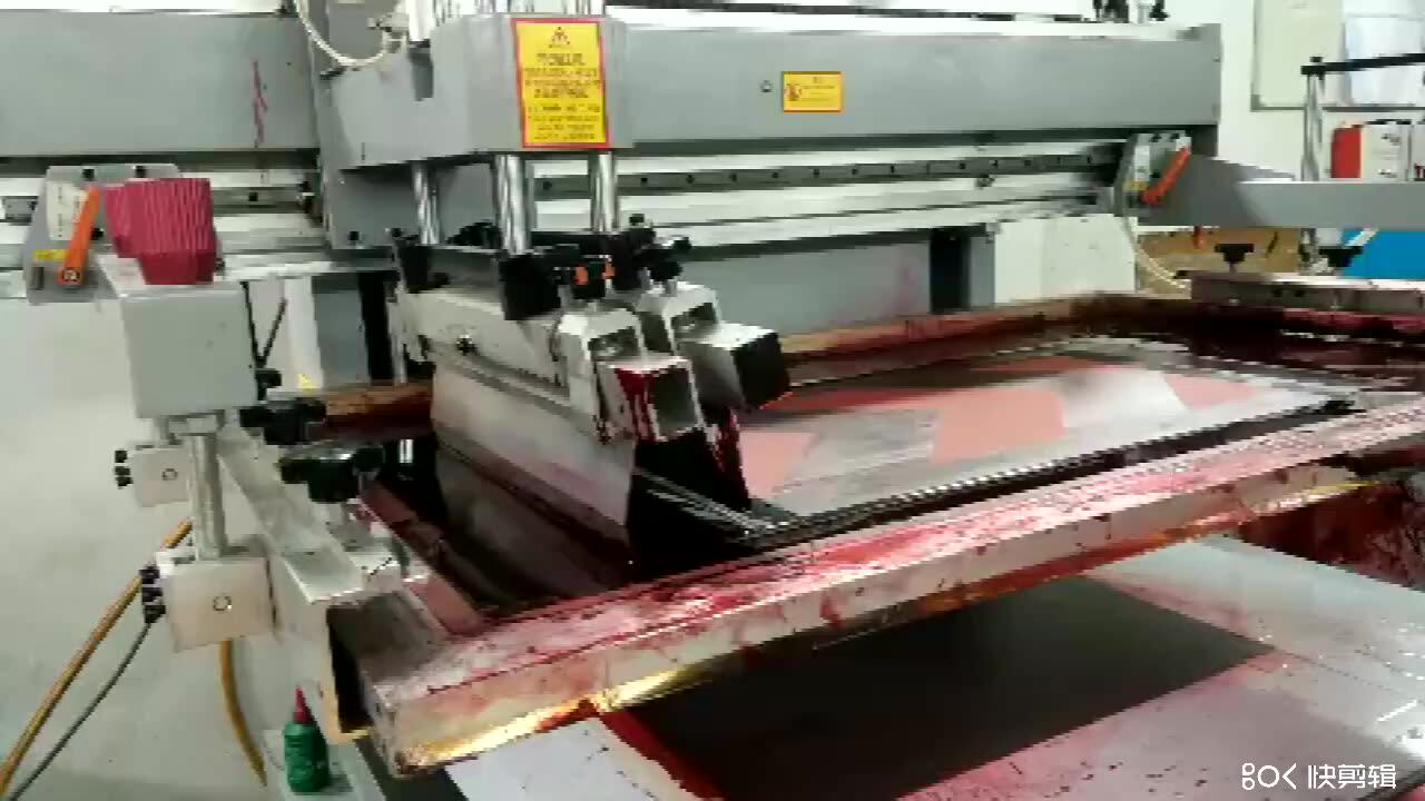 Large Flat Screen Printing Machine For Road Sign - Buy Road Sign ...