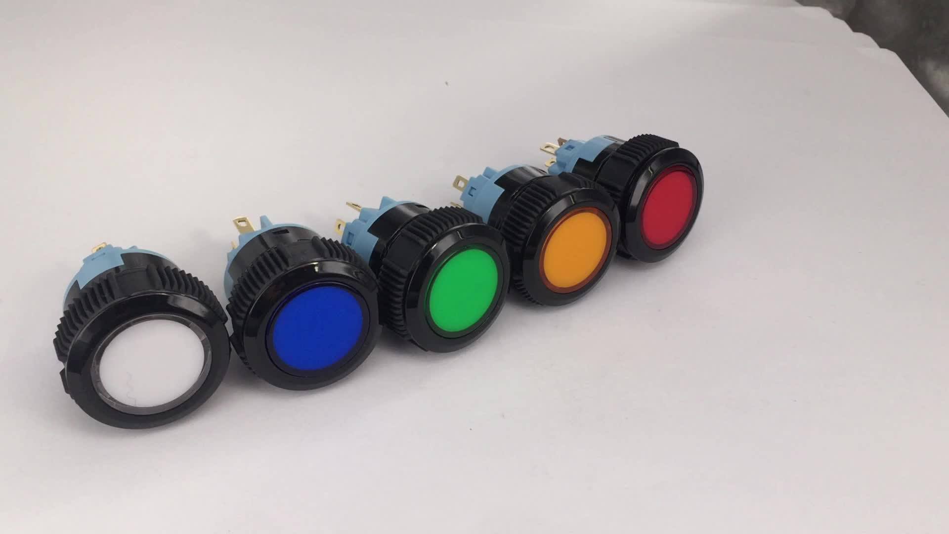 22mm Plastic Start Stop Push Button Blue Led - Buy Start Stop Push ...